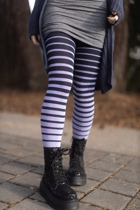 Longer Gradient Stripe Extraordinary Thigh High – Sock Dreams