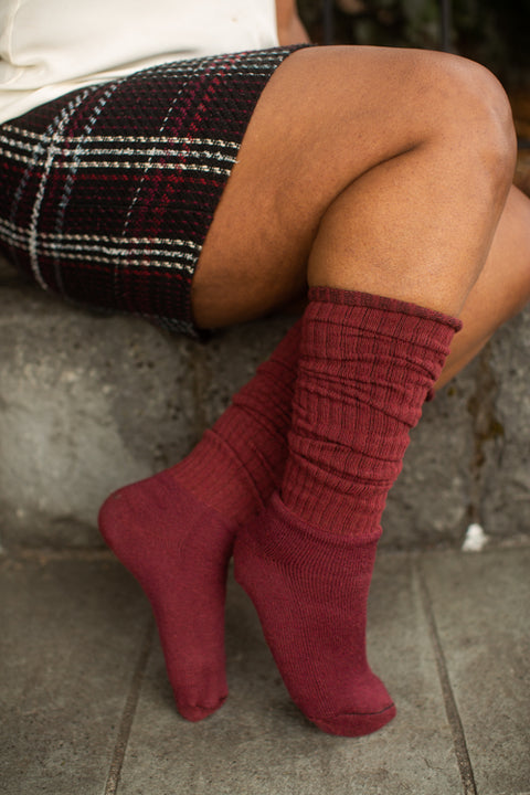 Longer Thicker Slouch Socks – Sock Dreams