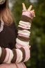 Neapolitan Stripes Warmers – Sock Dreams