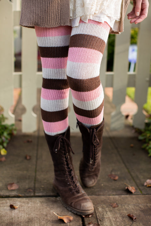 Neapolitan Stripes Thigh High – Sock Dreams