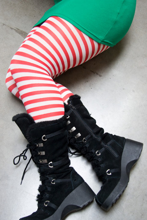Plus Size Striped Tights – Sock Dreams