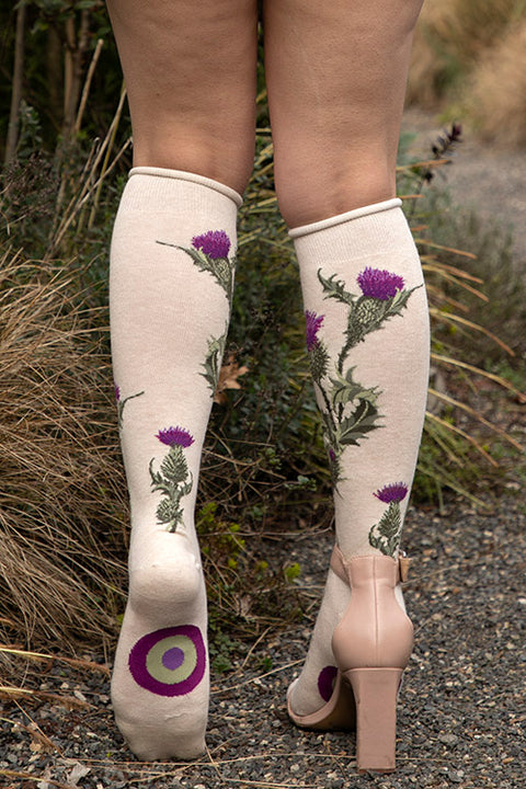 Thistle Knee High – Sock Dreams
