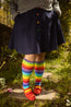 Curvy Rainbow Stripes Knee High – Sock Dreams