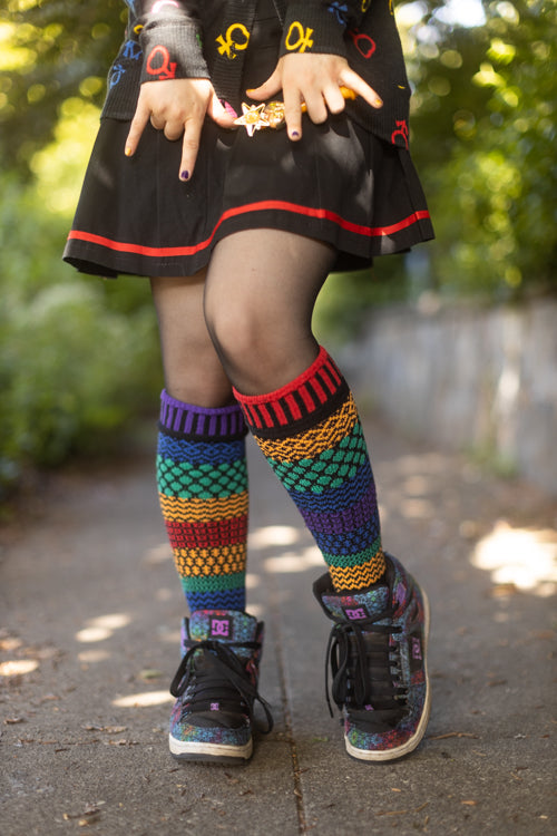 Gemstone Knee High – Sock Dreams