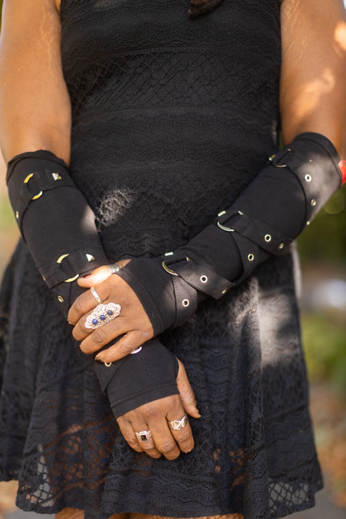 D-Ring Studded Arm Warmer – Sock Dreams